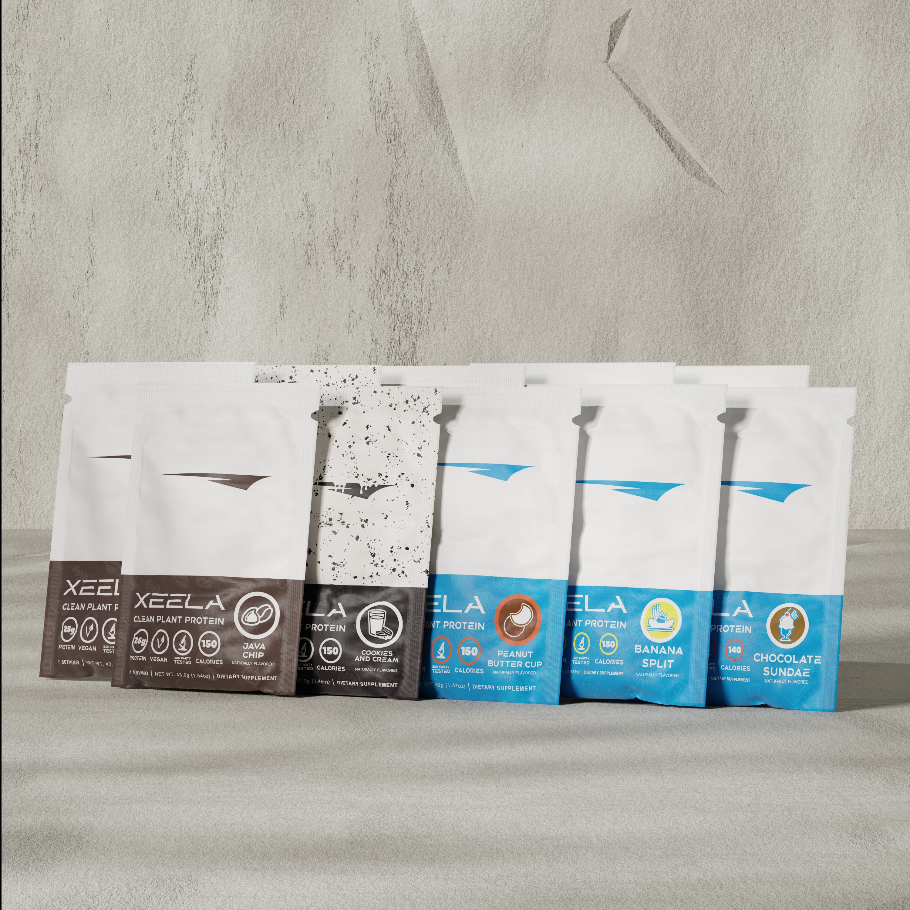 PROTEIN SAMPLE KIT - 10PK – Xeela® Fitness