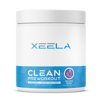 Clean Pre Workout by XEELA® | Mango, Blue Raspberry, & Tropical Punch ...